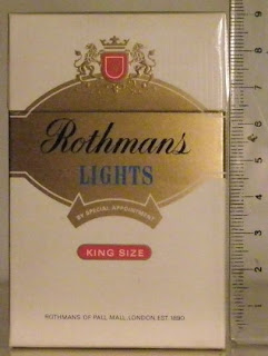 Συλλογή από πακέτα τσιγάρων: Rothmans