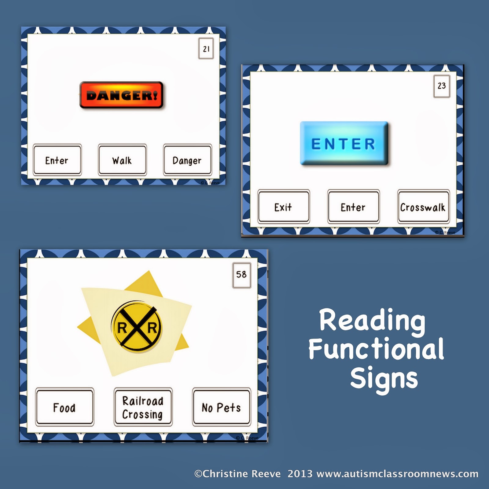 Functional Reading Tasks and IEP Goals | Autism Classroom Resources ...