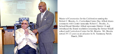 Tammany Family: Robert C. Brooks Jr. Honored