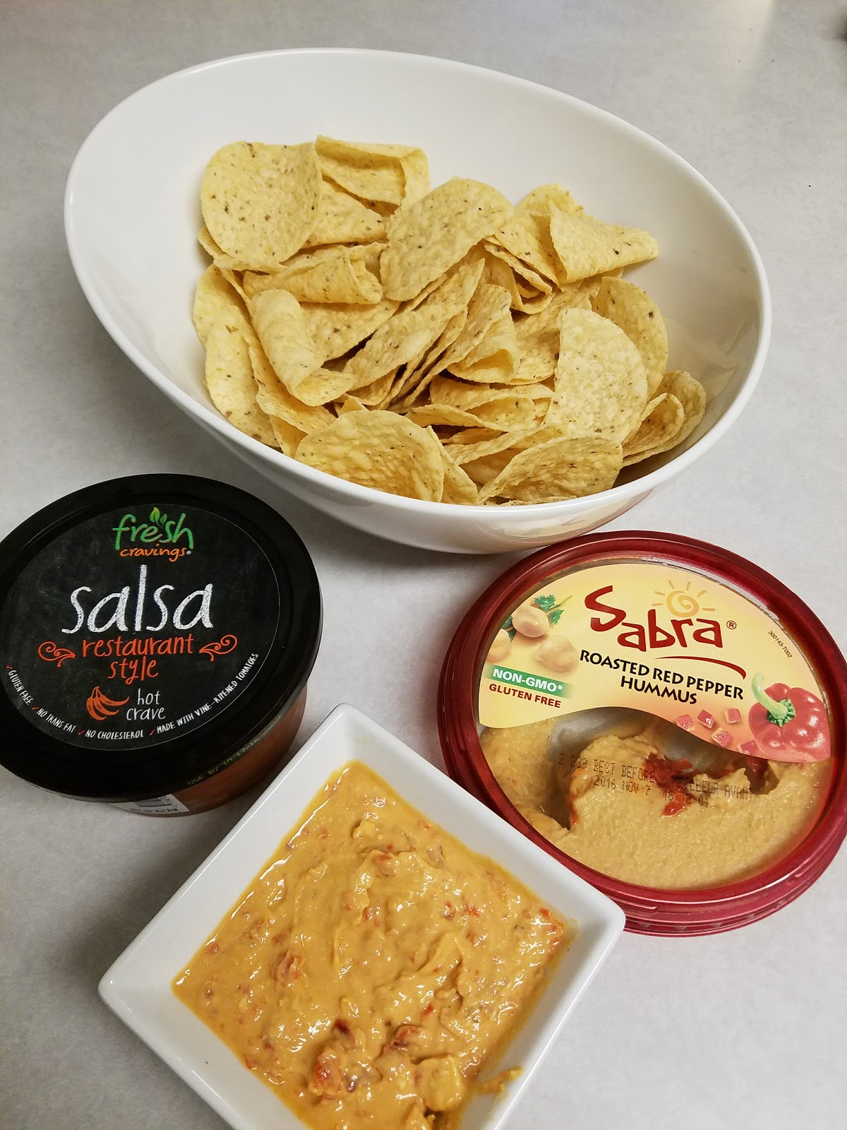Hummus Salsa Snack - HordAholic