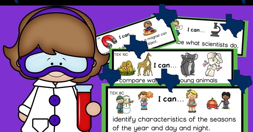 The Best of Teacher Entrepreneurs II: 1st Grade Science TEKS I CAN ...