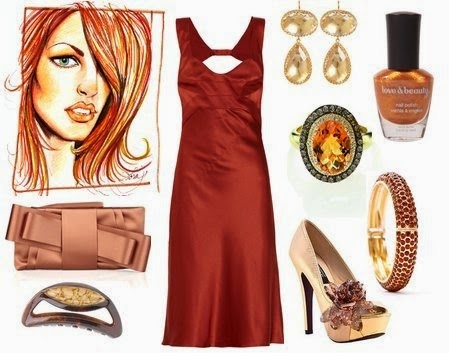 Stagione cromatica Autunno Warm abbigliamento colori