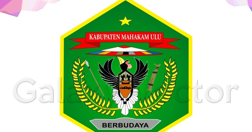Free Vector: LOGO KABUPATEN MAHAKAM ULU - PROVINSI KALIMANTAN TIMUR
