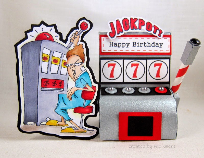 Sue's Stamping Stuff: Jackpot! Art Impressions and SVG Cuttings