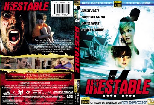 Dvd Covers Jim-Ros: Unstable (Inestable)