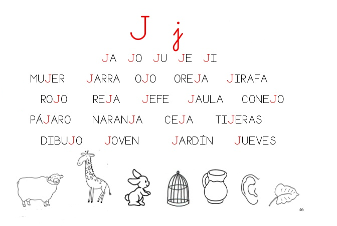 DISFRUTO APRENDIENDO CON MARCO: LOS SONIDOS G Y J