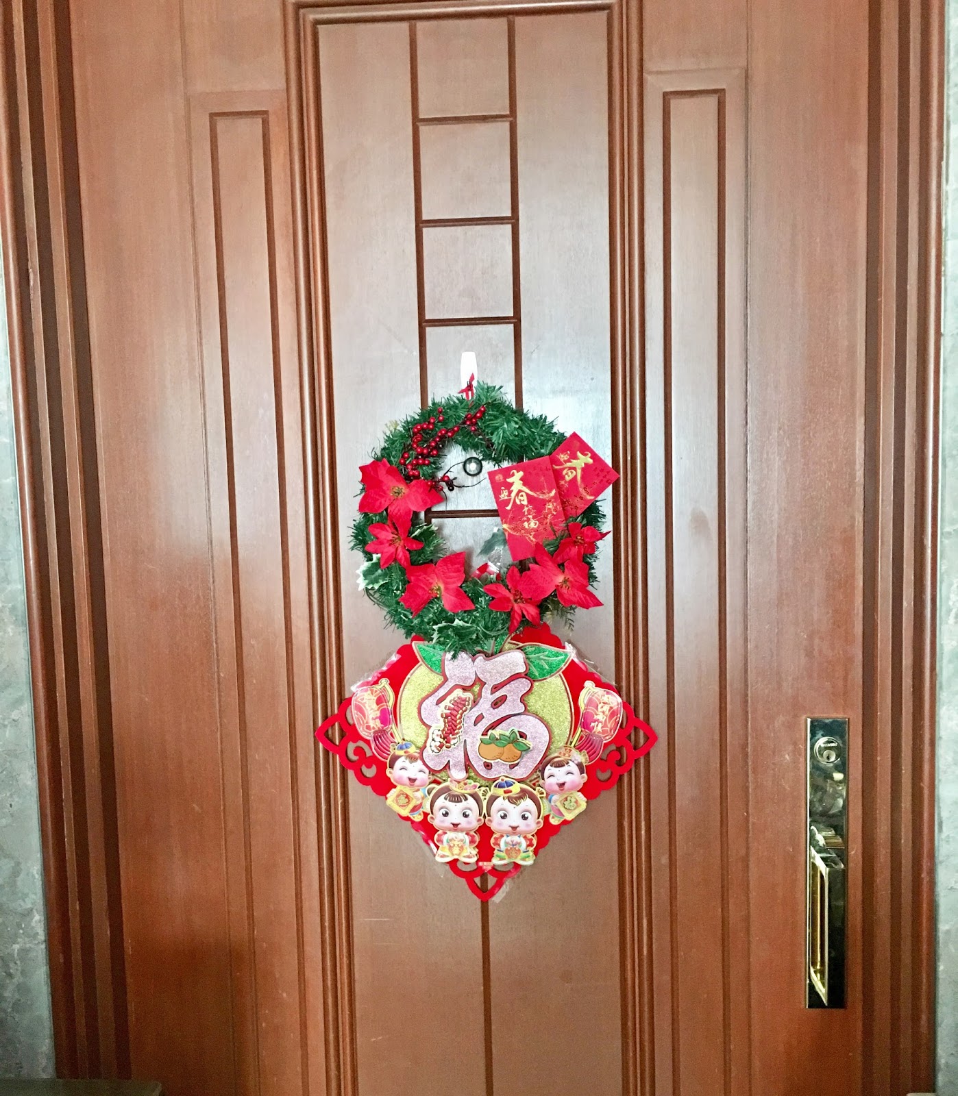 CNY Chinese New Year Wreath