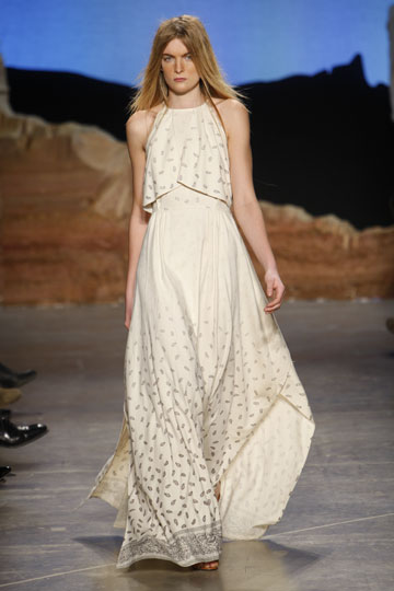 Rock it.: Boho on the runway