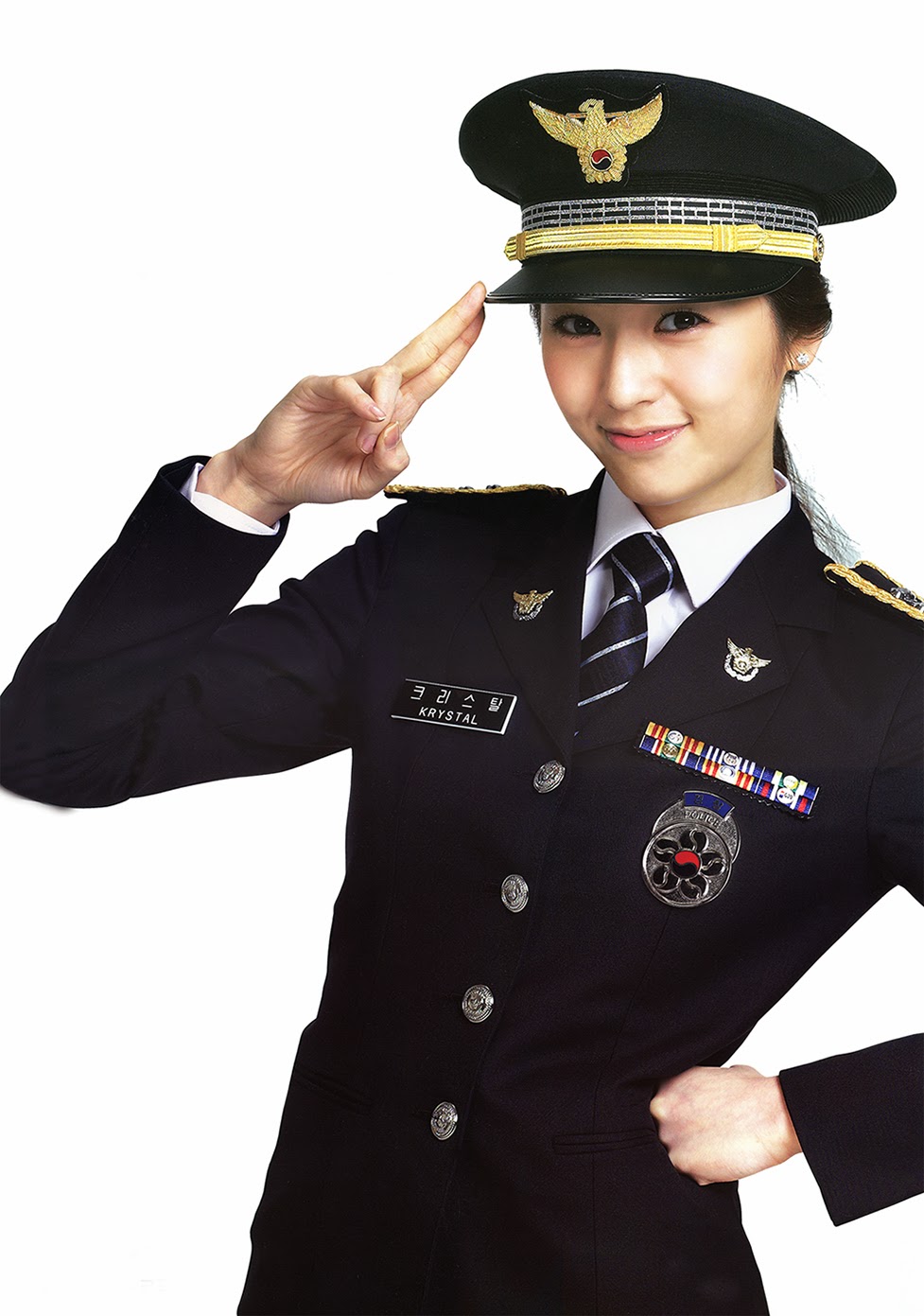 The Uniform Girls [pic] Korean Policewoman Uniform X1