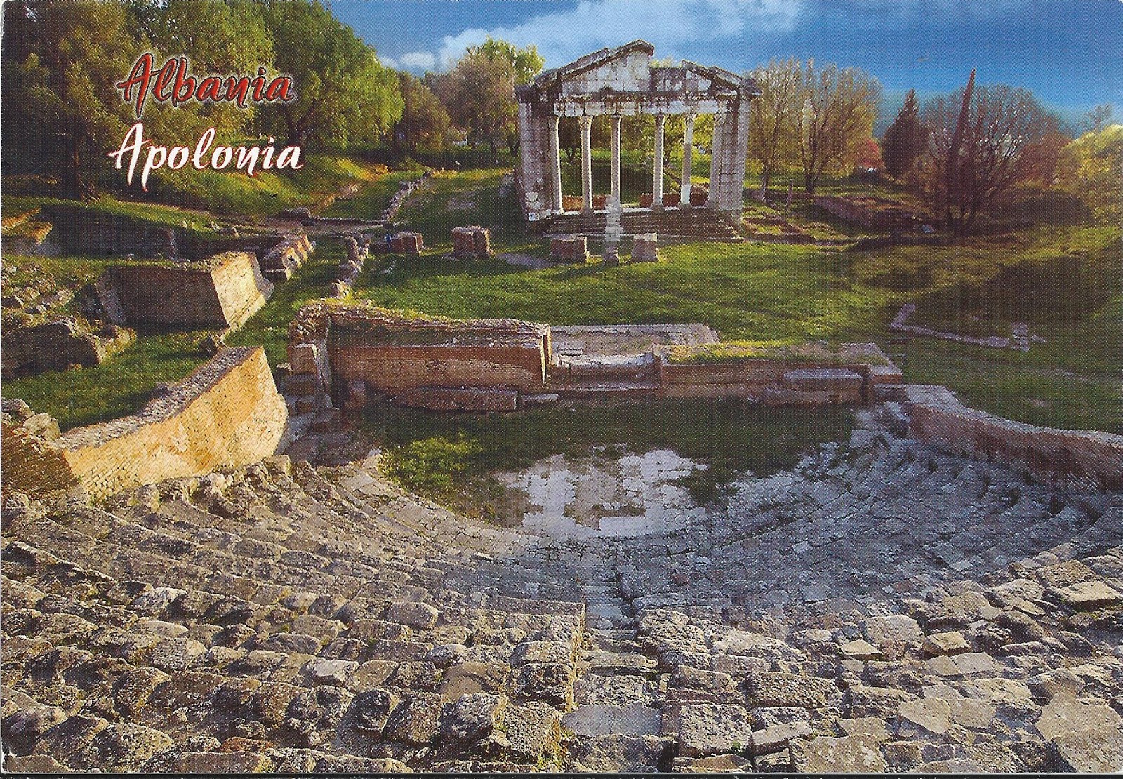 A Journey of Postcards: Ancient city of Apollonia | Albania