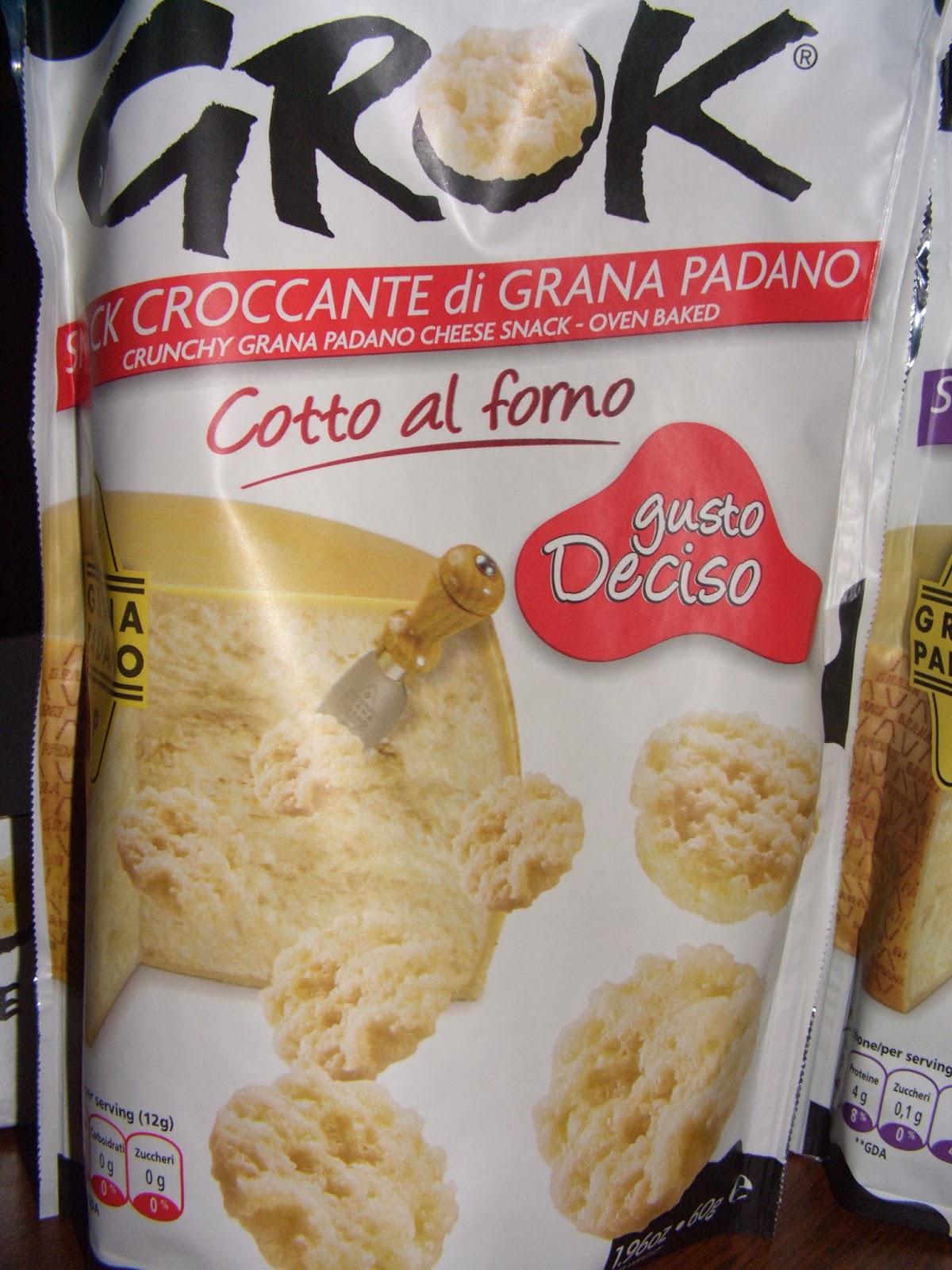 Test prodotti e recensioni per voi: Grok: croccante snack al Grana Padano