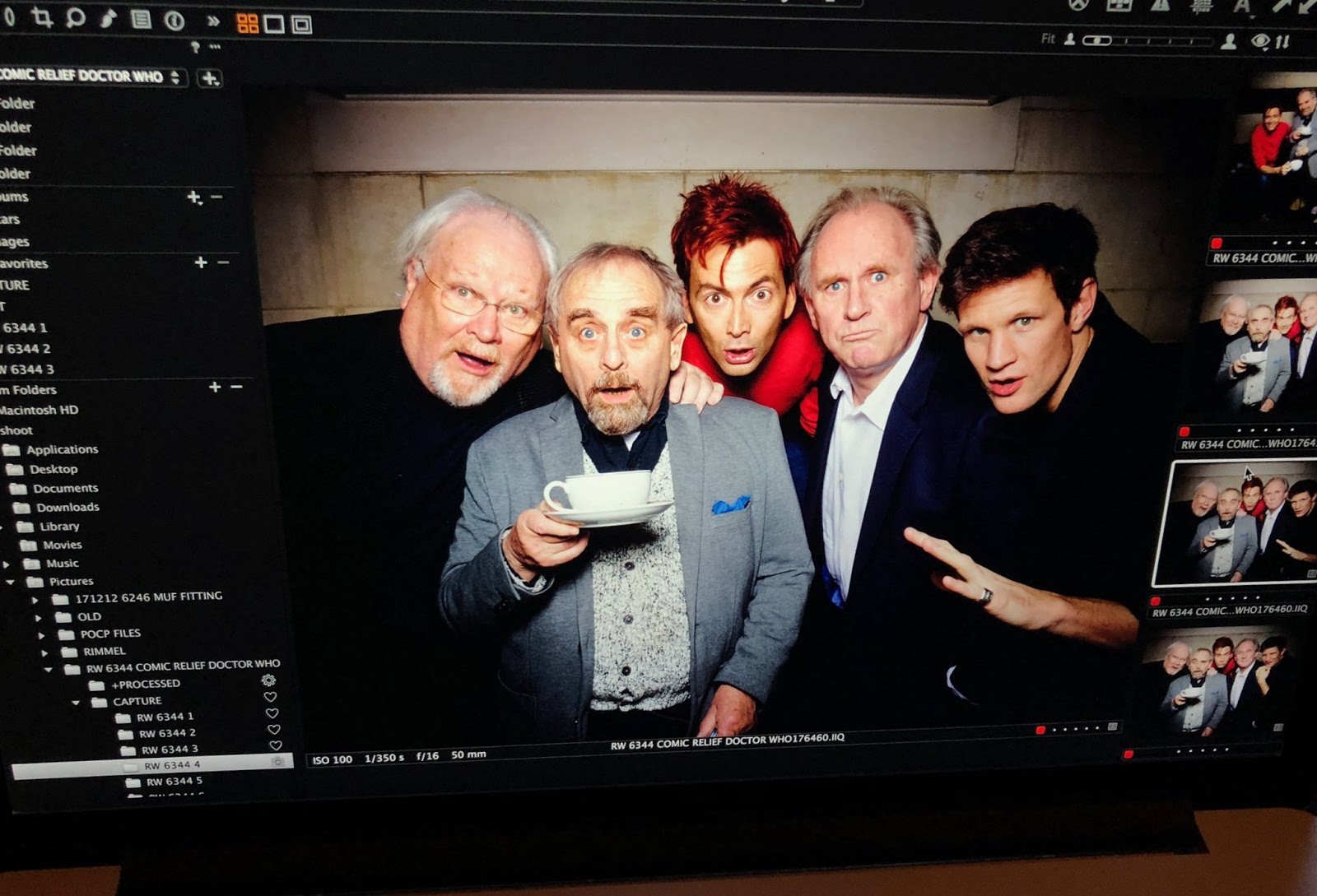 PHOTOS: David Tennant Attends The Red Nose Day Doctor Who Breakfast