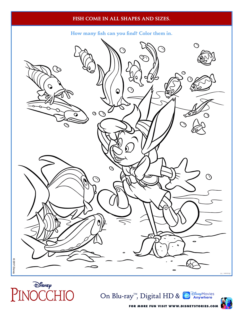 #Pinocchio Activity/Coloring Sheets - Babushka's Baile