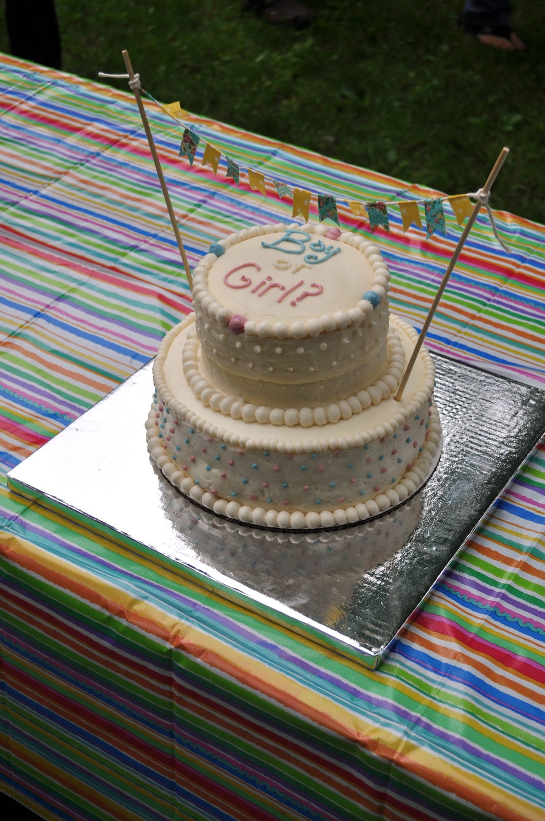 Dani Cakes: Gender Reveal Cake