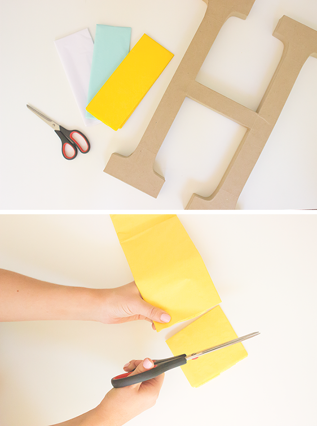 The Sorority Secrets: DIY Humongous Piñata Letters!