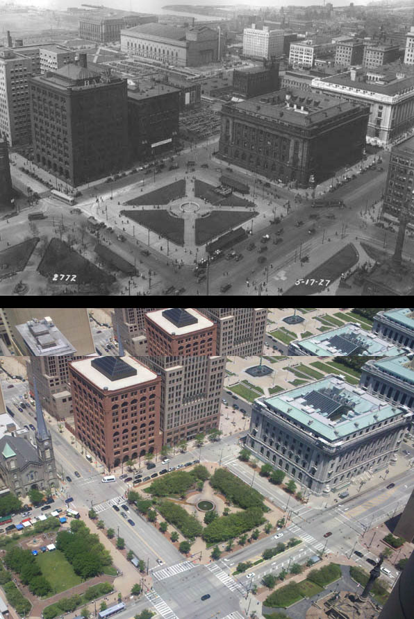 Cleveland History Blog: Views from the Terminal Tower Observation Deck ...