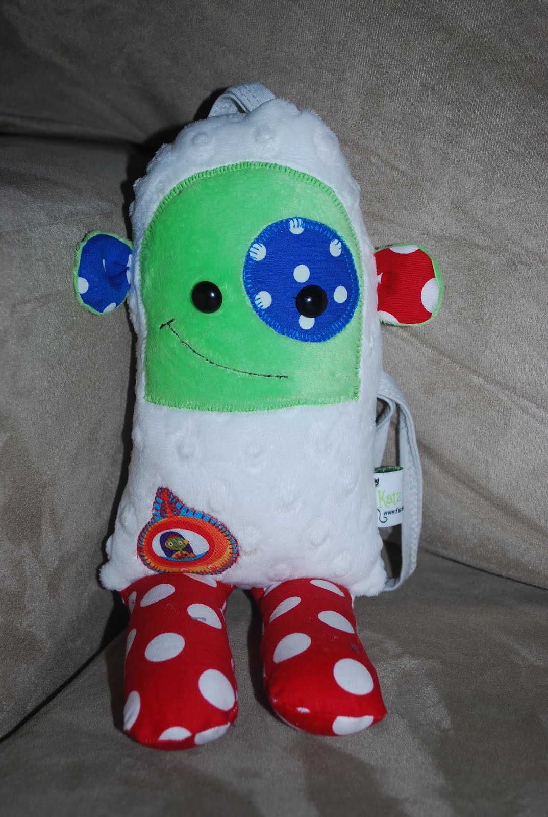 Sew Very Simple: Scrappy- Strappy Monster aka SPOT