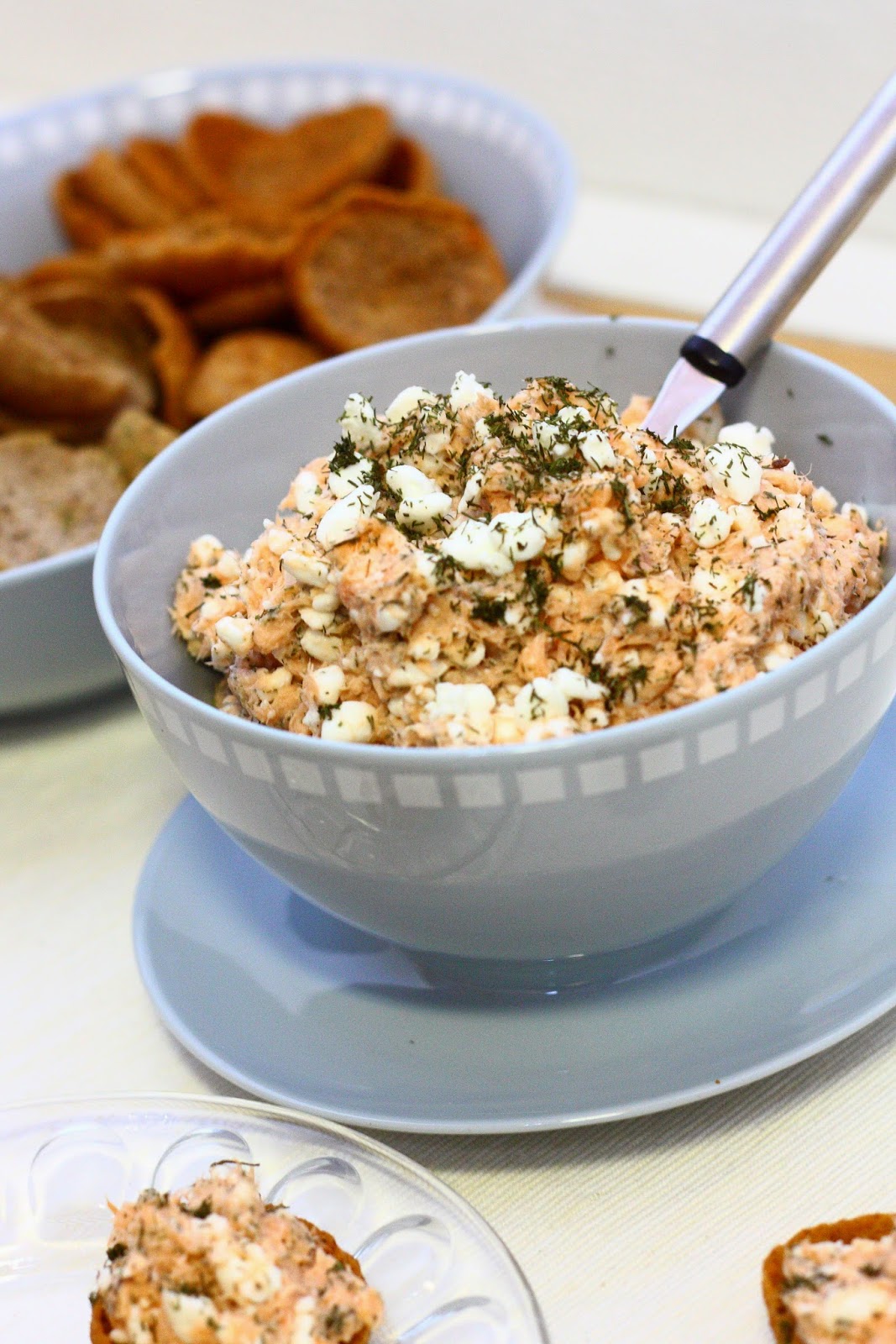 Suklaapossu: Raejuusto-savulohitahna ruissipseille