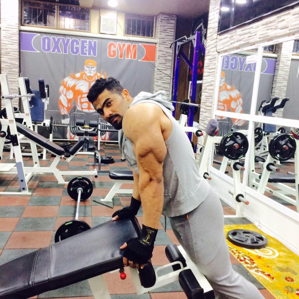 world bodybuilders pictures: iraqi hero bodybuilder ali al zarkati from ...