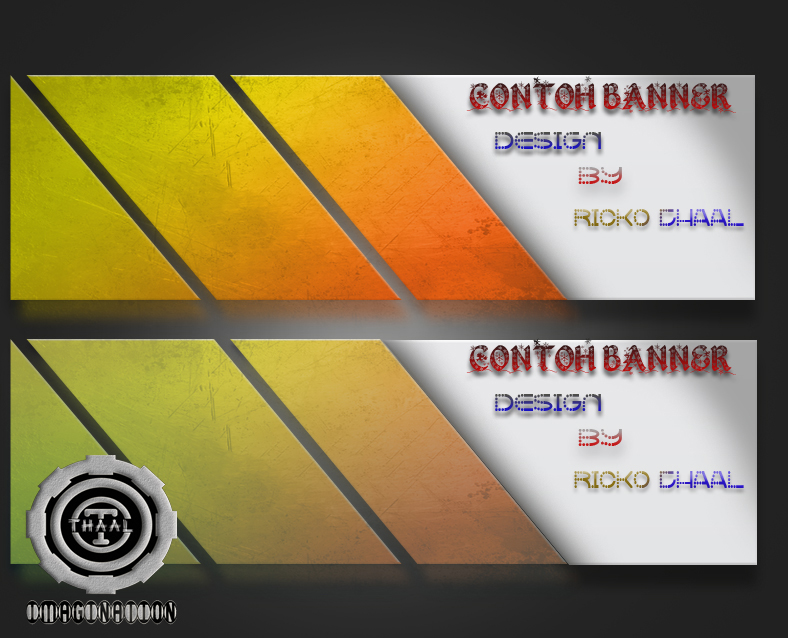 Desain Grafis: contoh desain banner