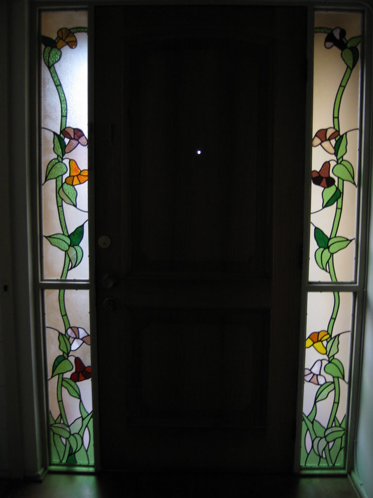 M.Pia.Huck-Arte y Vidrio-: Vitral puerta de entrada