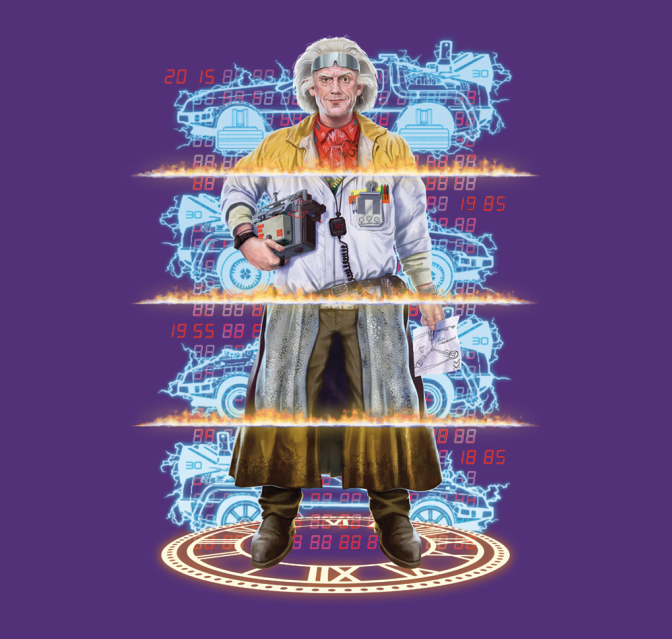 JIMSMASH ! ! !: T-SHIRT OF THE DAY: DOC BROWN