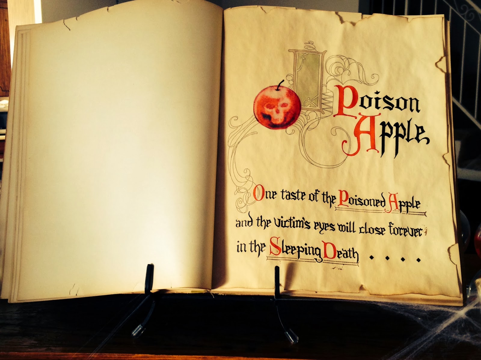Art of Hector S. Reynoso: Witch's Poisoned Apple and Poison Spell Book ...