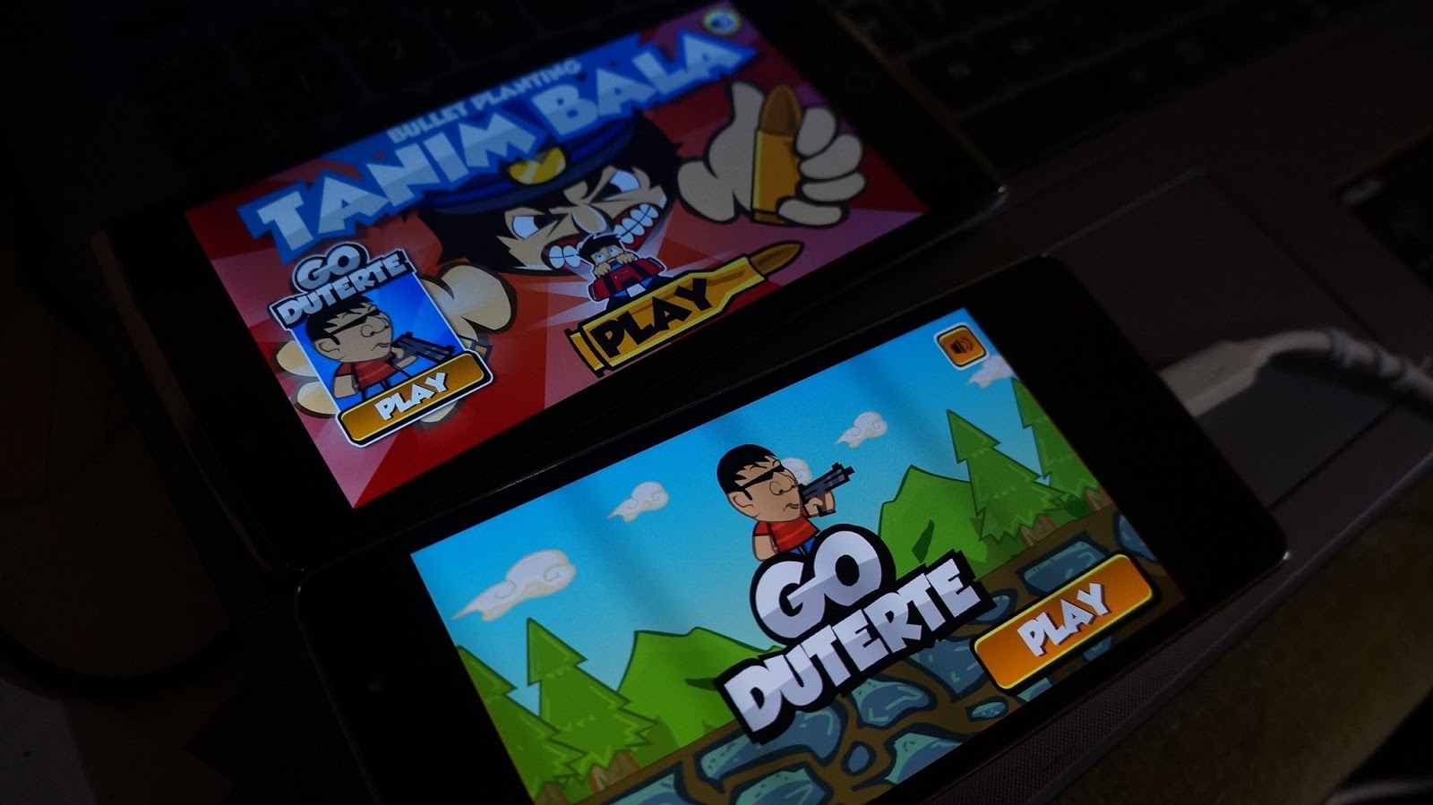 Go Duterte and Tanim Bala Game Apps from Kulit Games ~ Wazzup Pilipinas ...