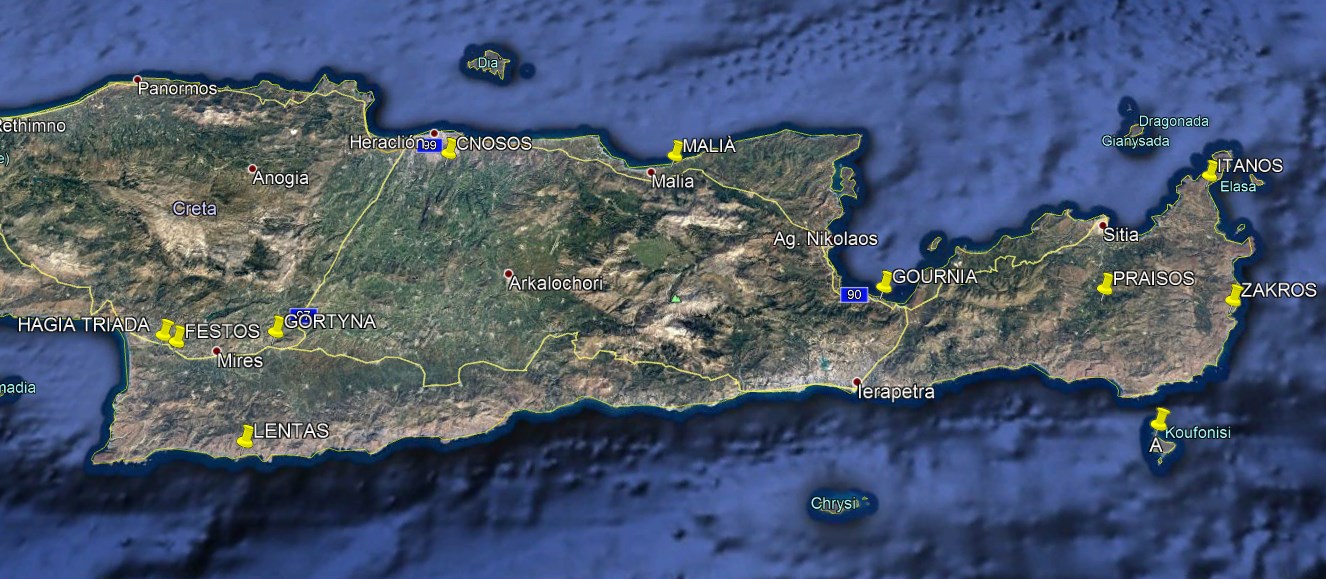 ArqueoLugares: GURNIA prox. Agia Nikolaos. Isla de Creta. Grecia.