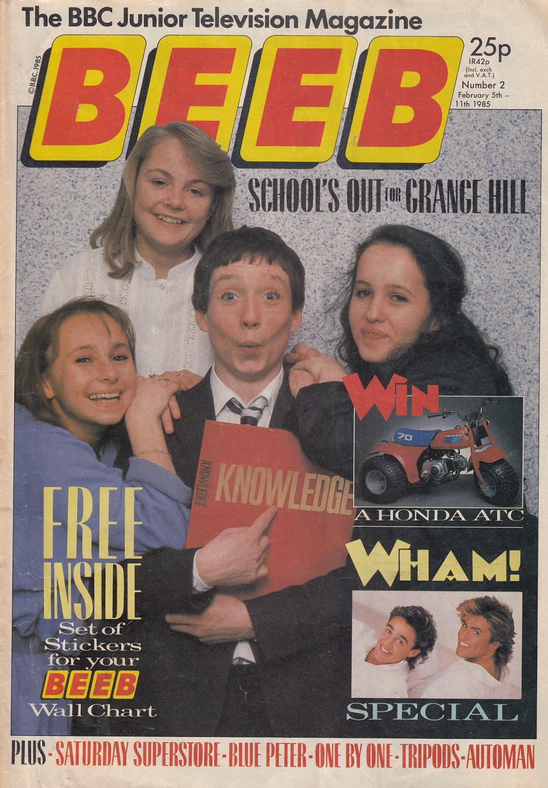 Boys Adventure Comics: Beeb magazine covers gallery - part 1