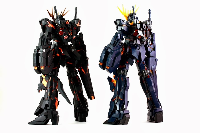 GUNDAM GUY: MG 1/100 Unicorn Gundam 02 Banshee + Full Armor + Armed ...