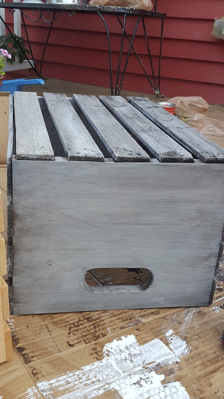 Transform Your Crates With A Distressed Look