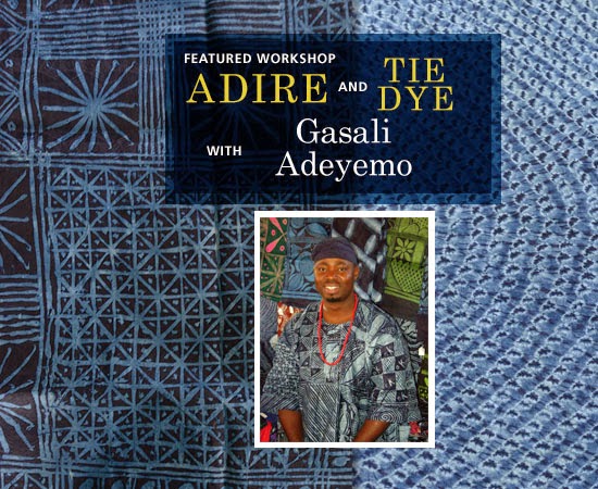 Featured Workshop: African Indigo - Adire and Tie Dye - the MAIWA BLOG