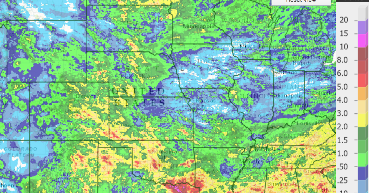 MSE Creative Consulting Blog: This Week's Forecast Rainfall and ...