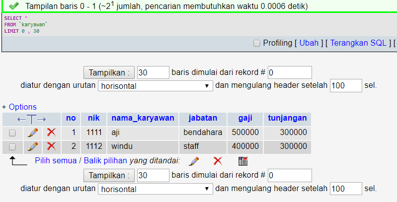 Cara membuat database dengan mudah