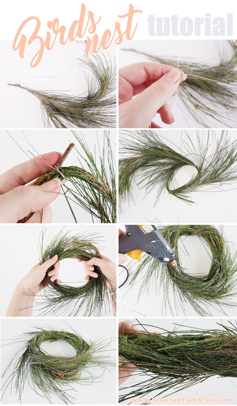 How to make a Pretty Birds Nest Easter Parade Hat, full Picture ...