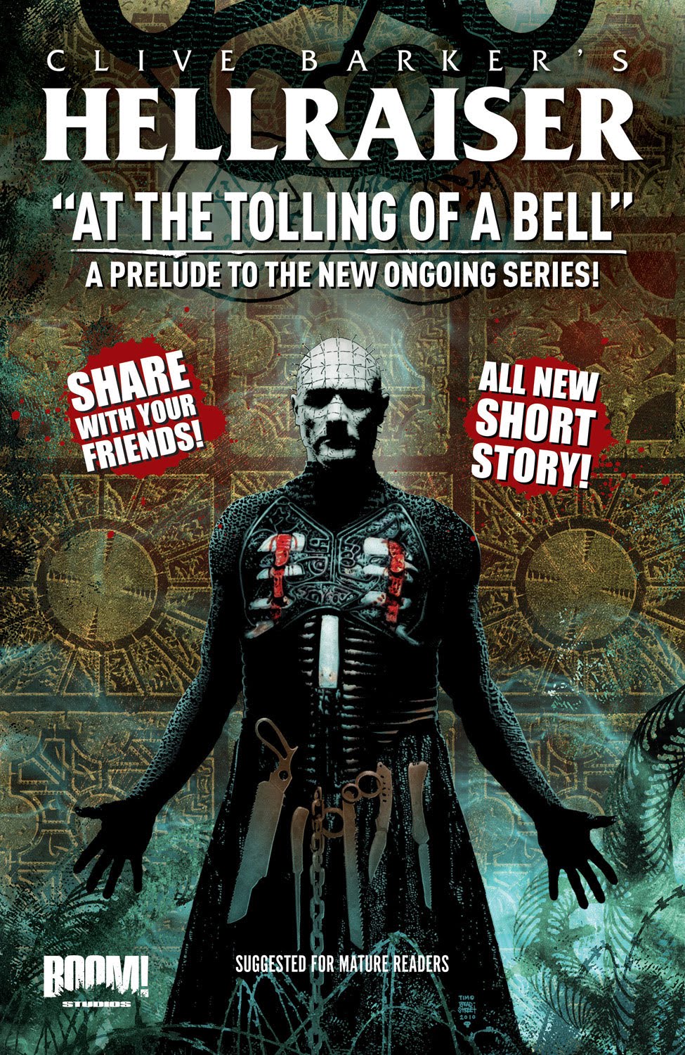Preview das novas HQs de Hellraiser, por Clive Barker e Leonardo Manco ...