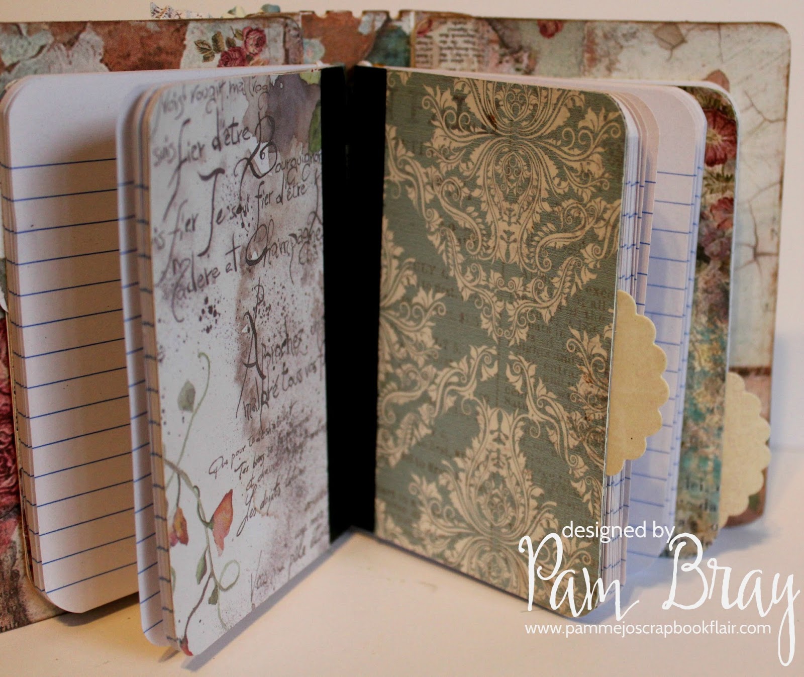 Pam Bray Designs: A Girl with Flair: Trip Passport Album with Eileen ...
