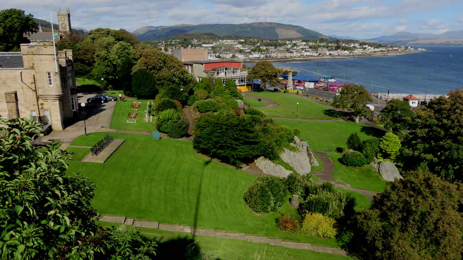 Alex and Bob`s Blue Sky Scotland: Dunoon. The Holy Loch. Strone Point ...
