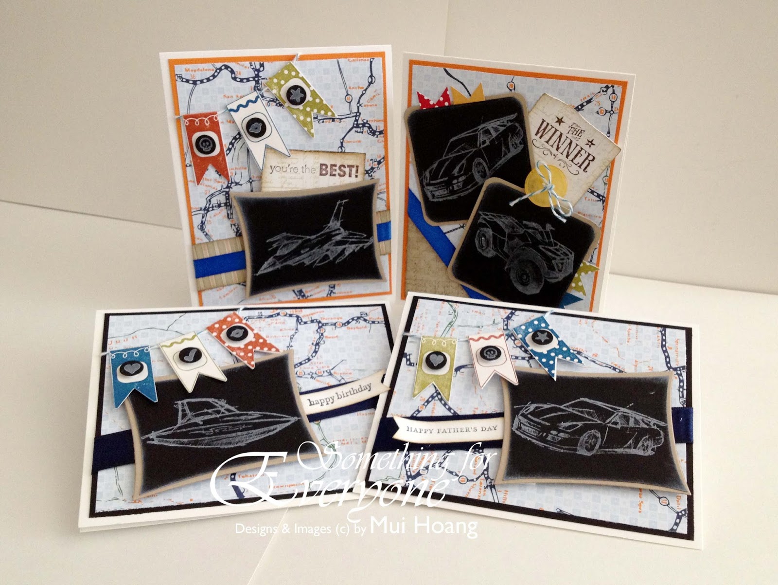 Something for Everyone!: Stampin Up Need for Race Continues