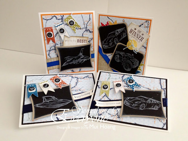 Something for Everyone!: Stampin Up Need for Race Continues