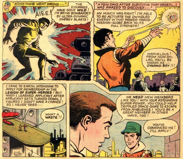 The Legion of Super Bloggers! : Who's Who: Dynamo Boy