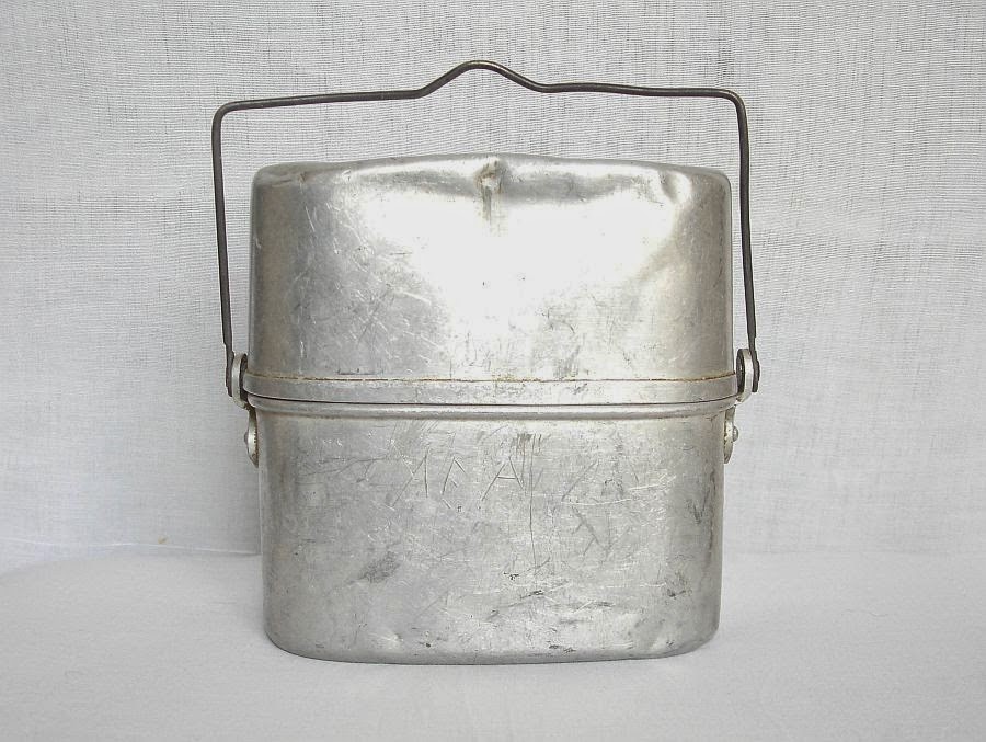 Webbingbabel: Bulgarian Army WW2 Soldier's Aluminum Mess Kit