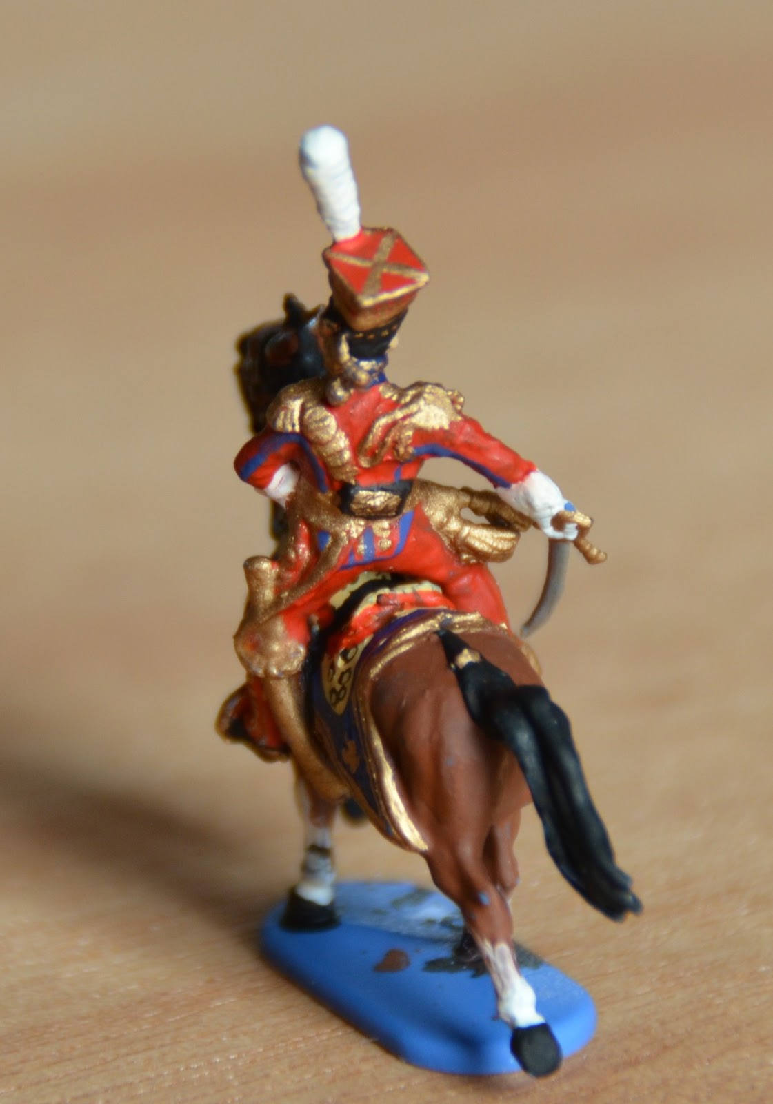 Dioramas 1/72: Général de Colbert, colonel-commandant, figurine au 1/72