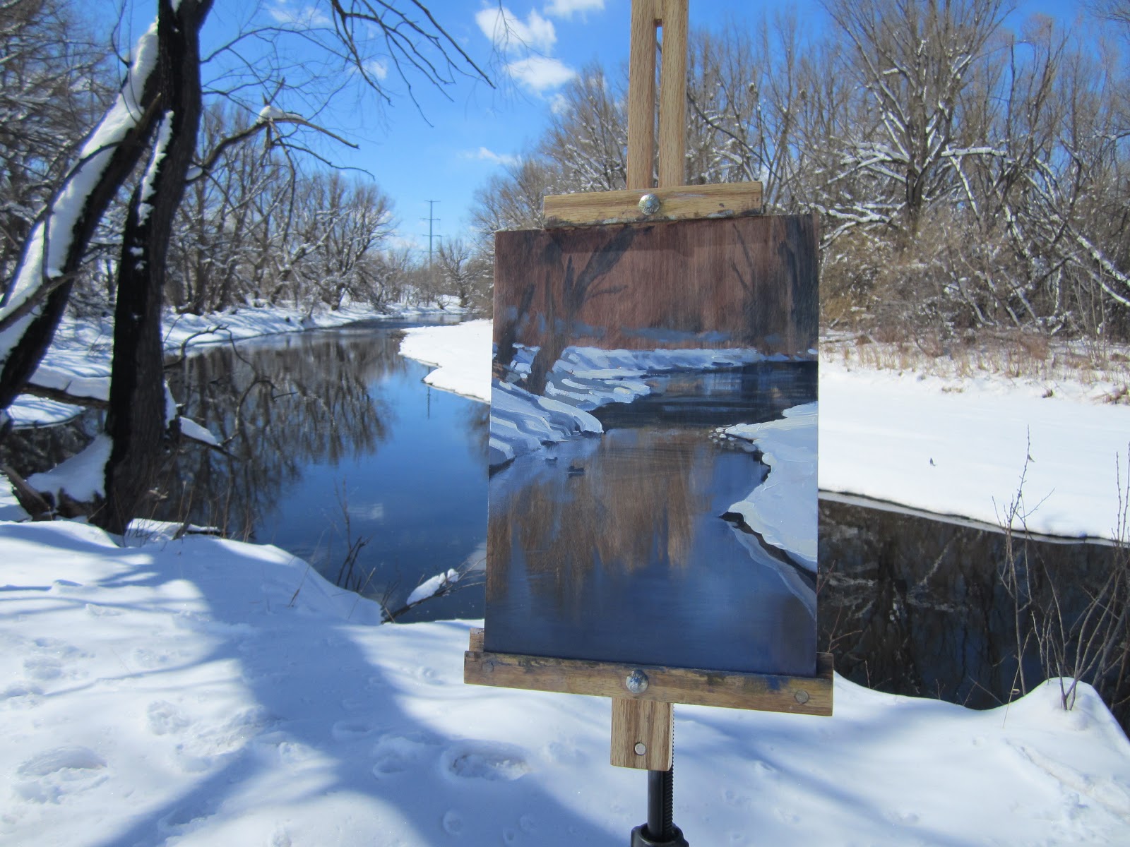 Scott Ruthven Fine Art: River Glass