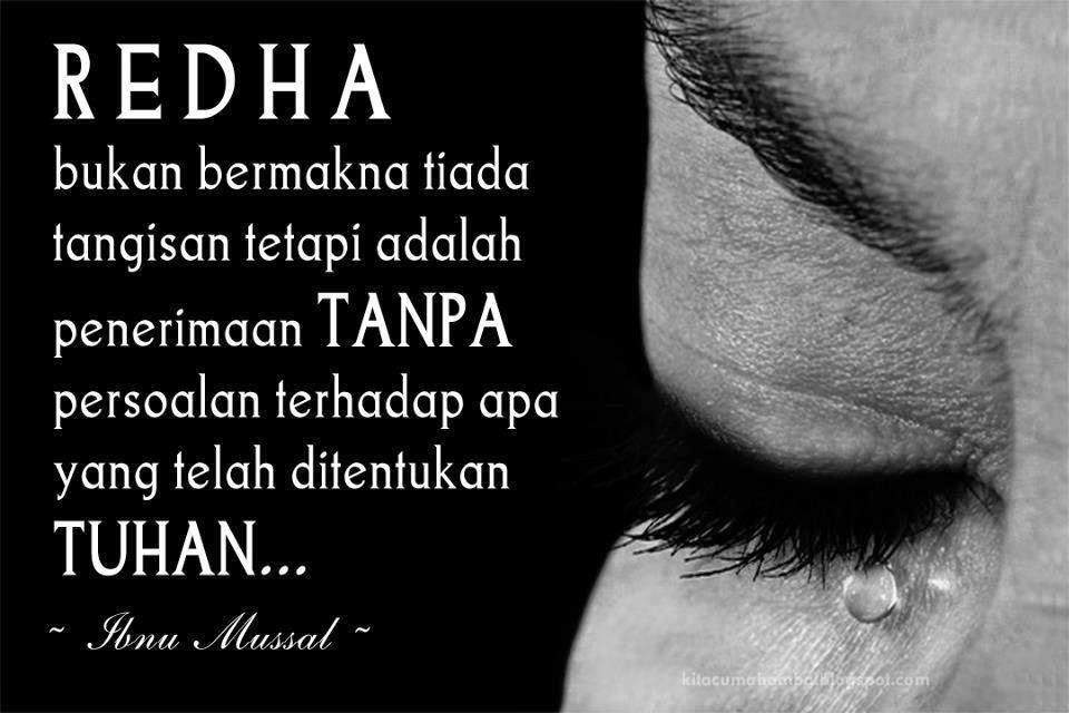 Redha Itu Satu Tiket