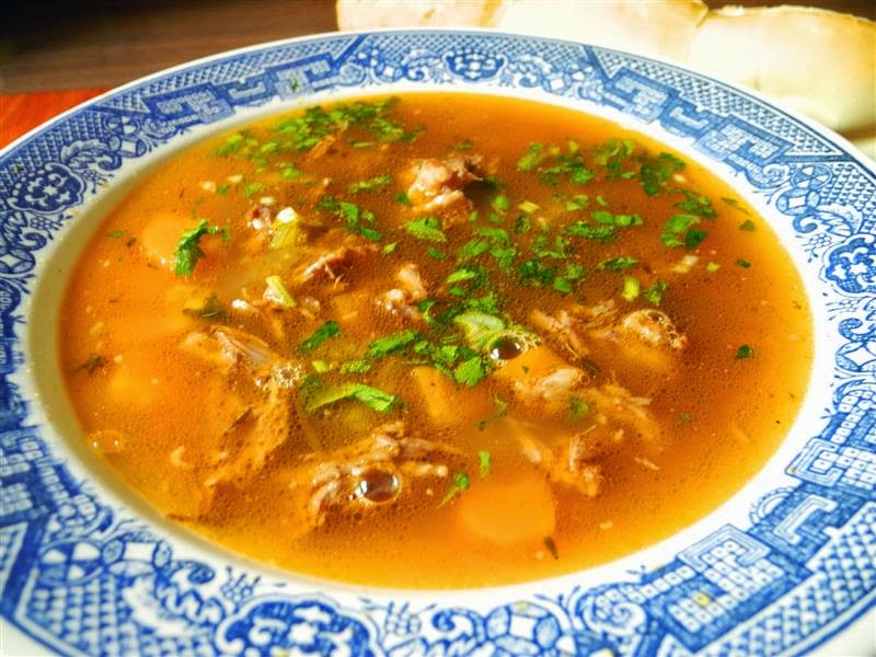 Recetas de Marlis: Sopa de rabo de buey (Ochsenschwanzsuppe)