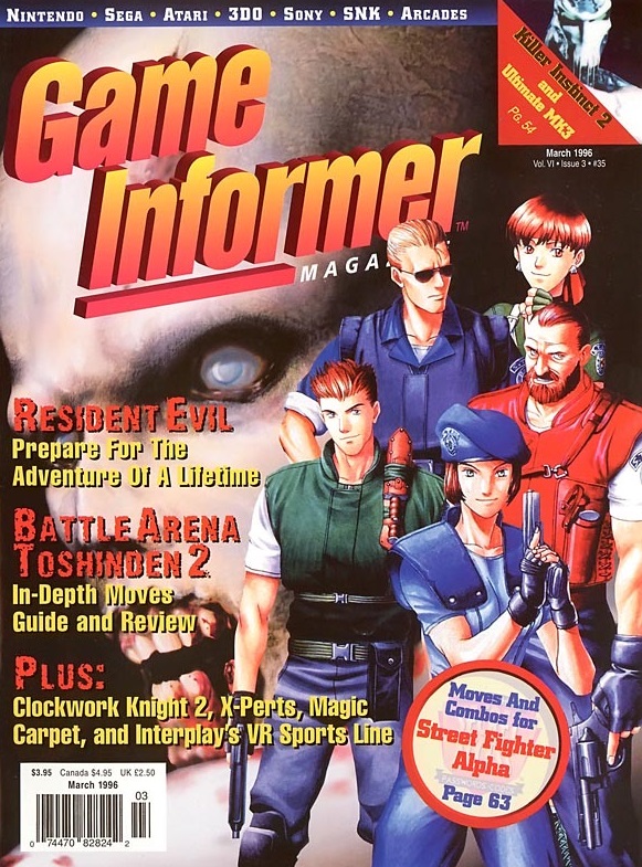 VGJUNK: RESIDENT EVIL MAGAZINE COVERS