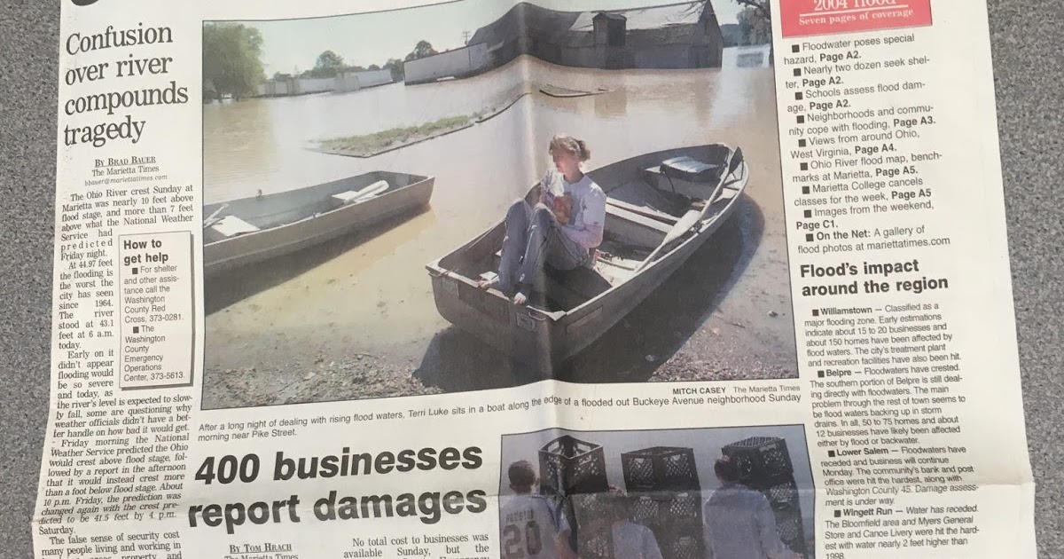 Early Marietta: Ivan Was Here - Flooding in 2004