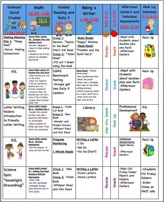 Firsty for Knowledge : Visual Lesson Plans Freebie!